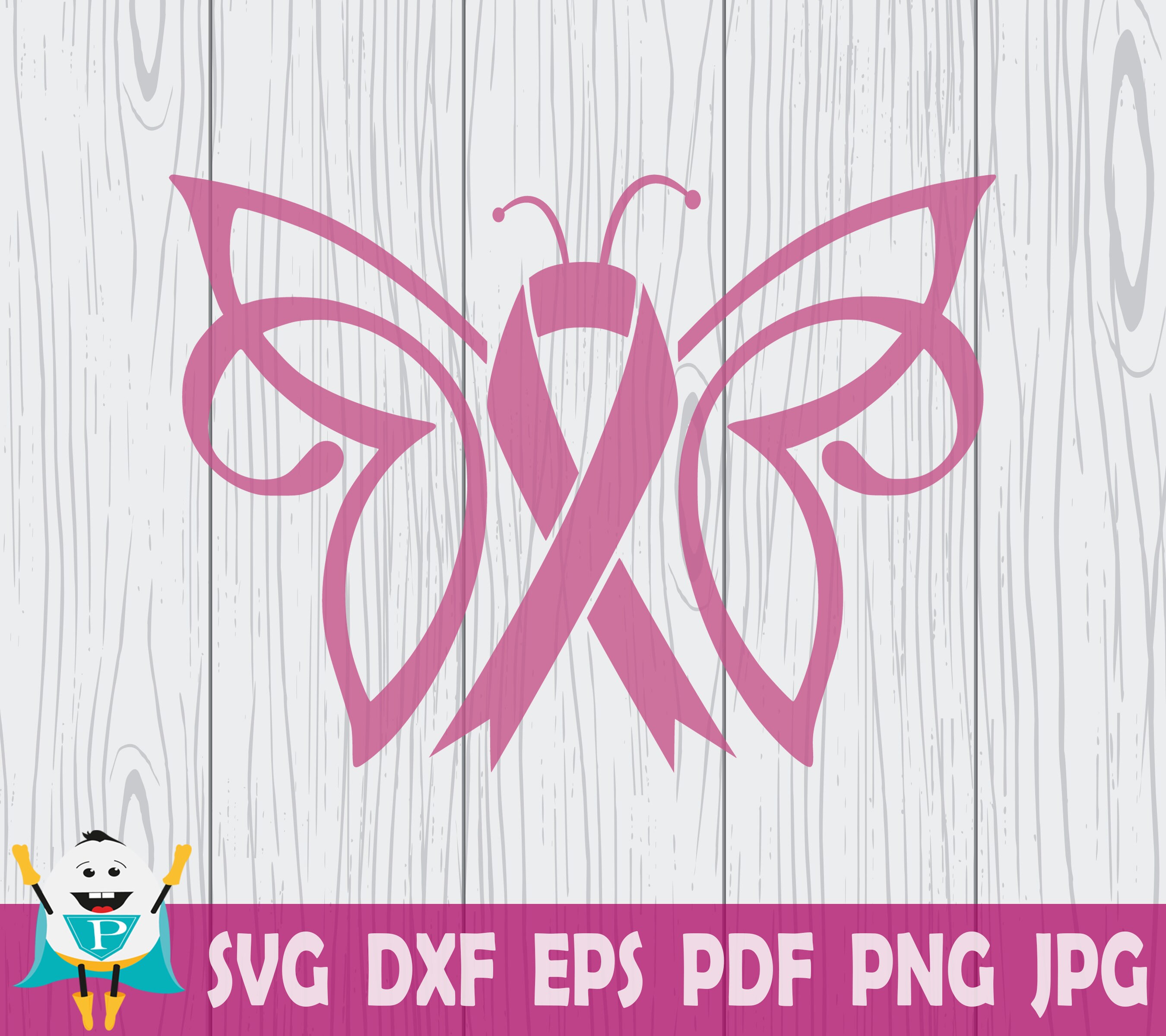 Breast Cancer SVG , Butterfly Ribbon SVG , Clip Art , Cricut ...