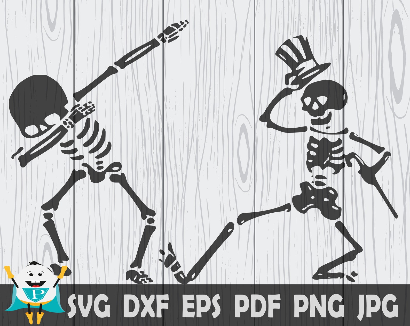 Skeleton SVG Printable Vector cricut Cut File Instant - Etsy