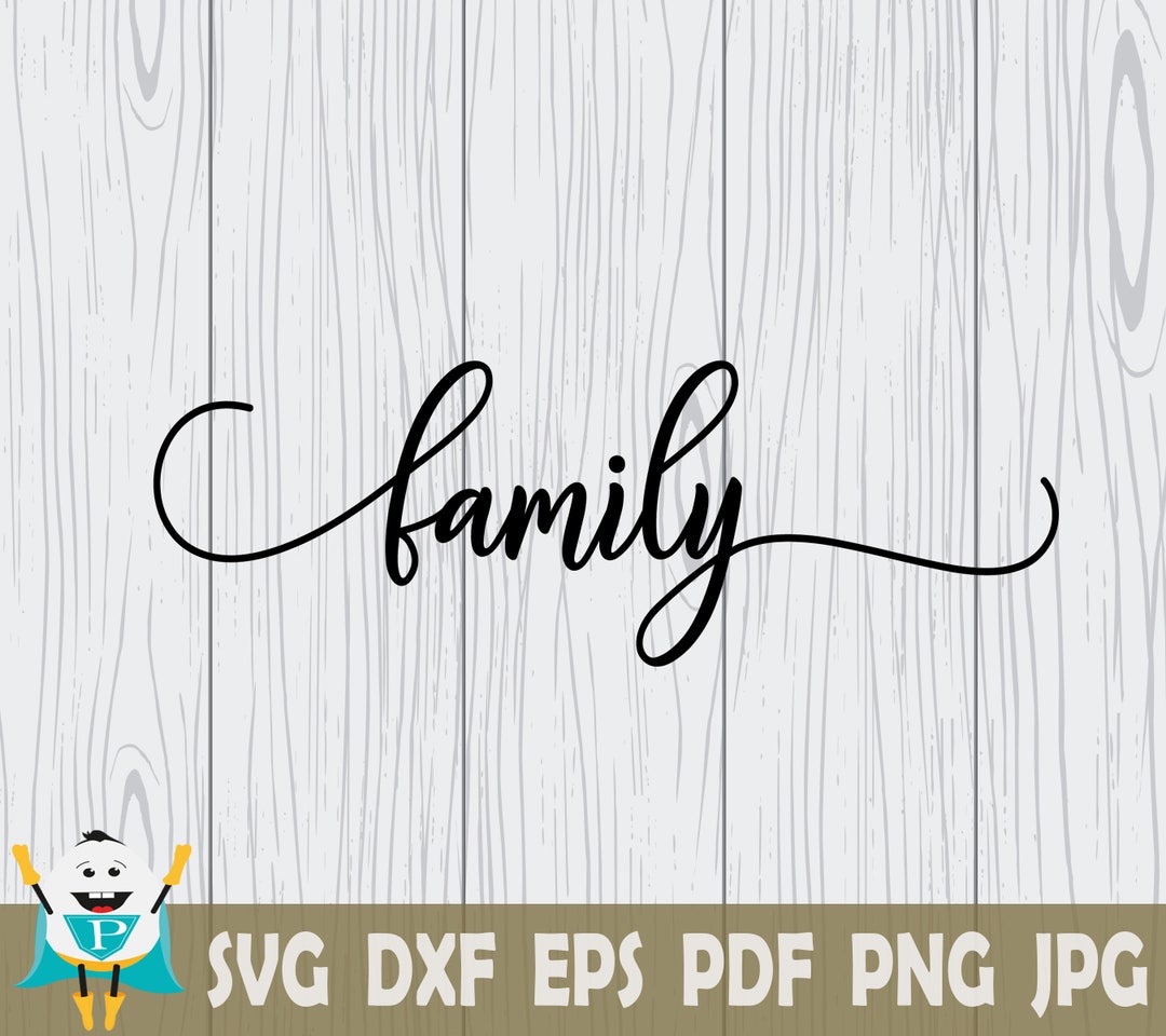 Family SVG , Printable Vector , Instant Download , Commercial Use! - Etsy