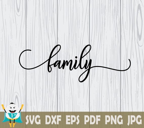 Family SVG Printable Vector Instant Download Commercial - Etsy