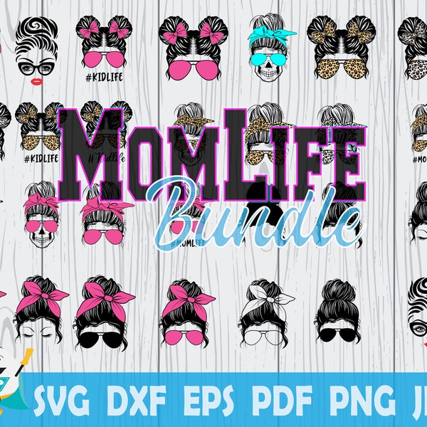 Momlife Svg - Etsy