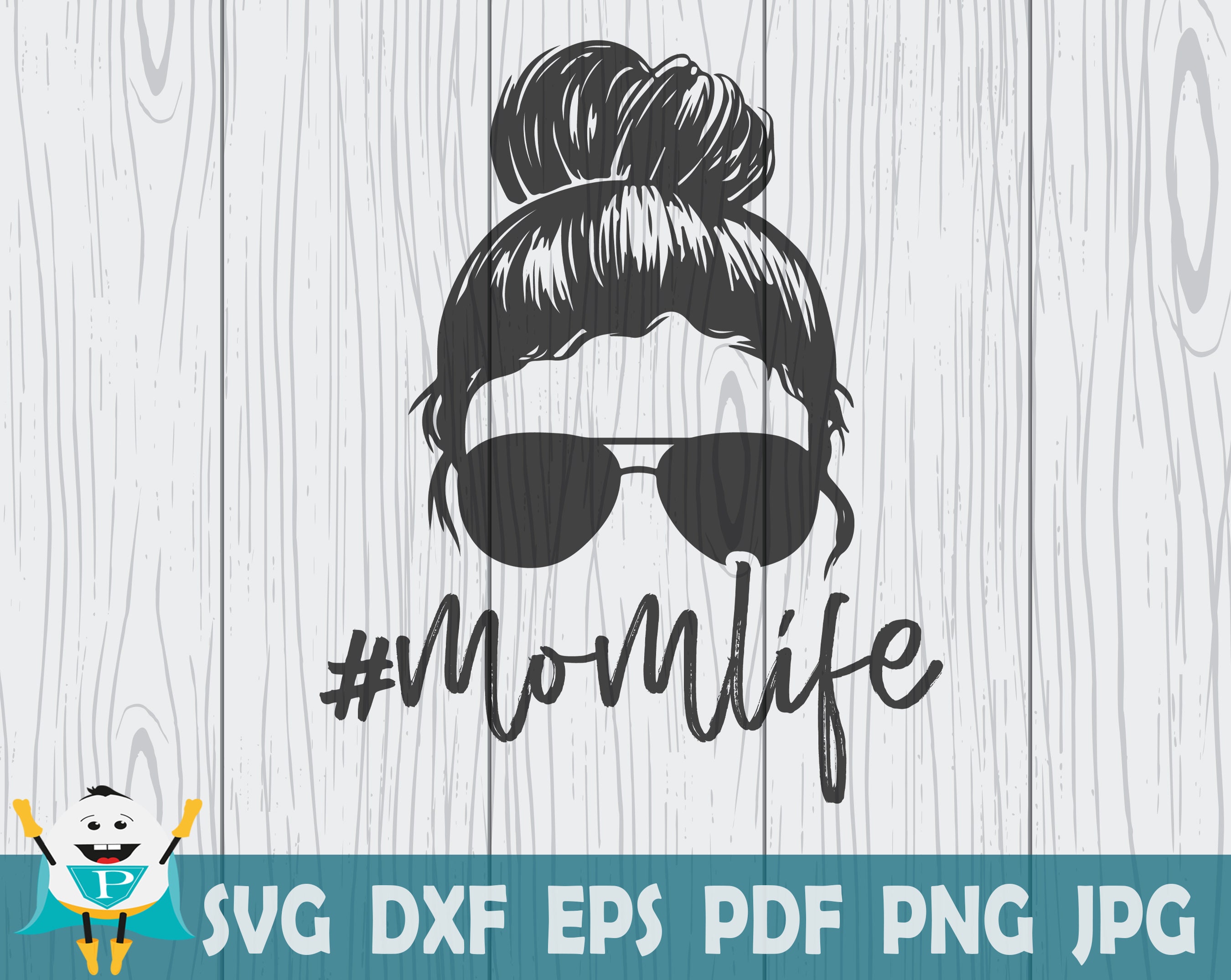 Mom Life SVG Printable Vector cricut Cut File Instant - Etsy