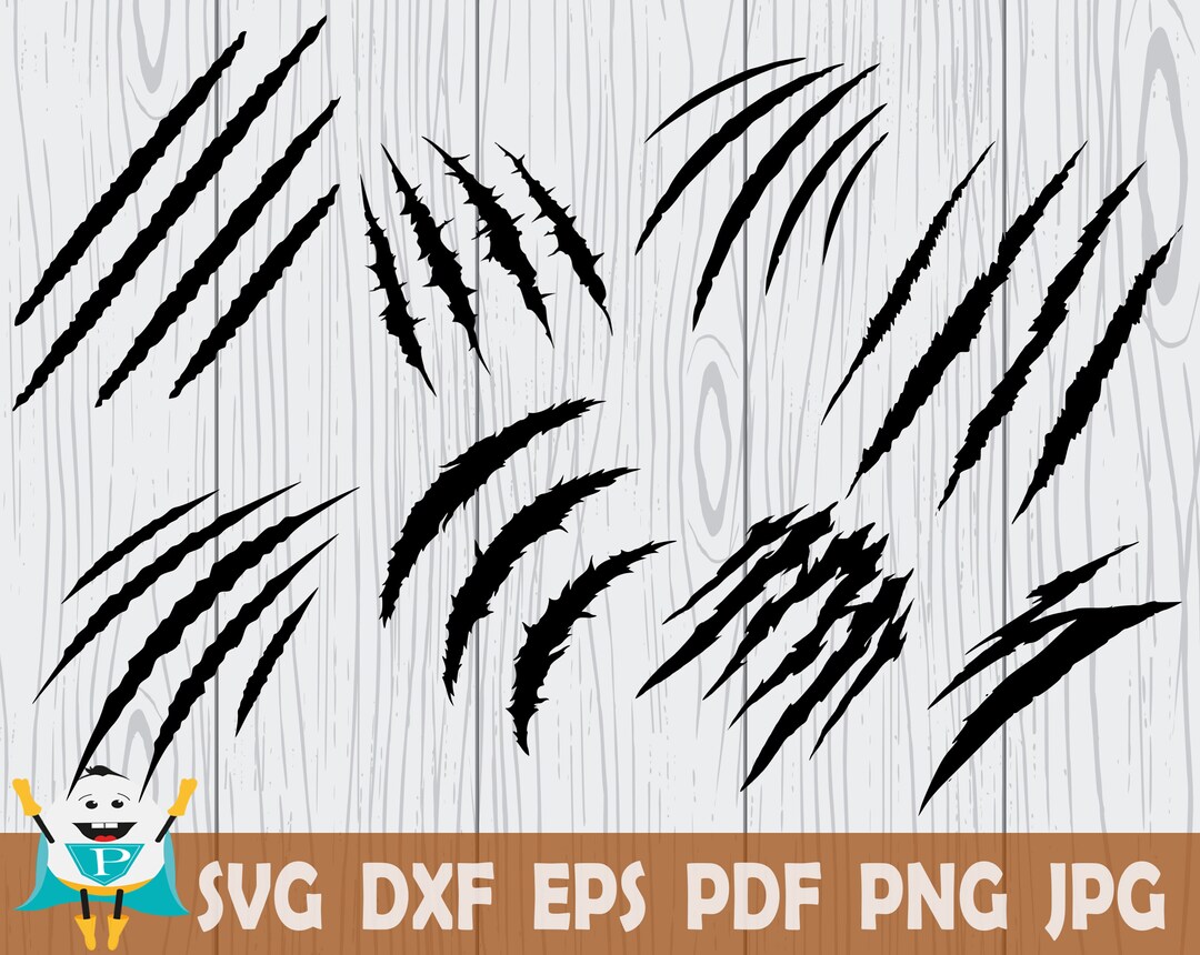 Claws SVG, Scratch, Silhouette, Printable Vector ,cricut , Silhouette ...