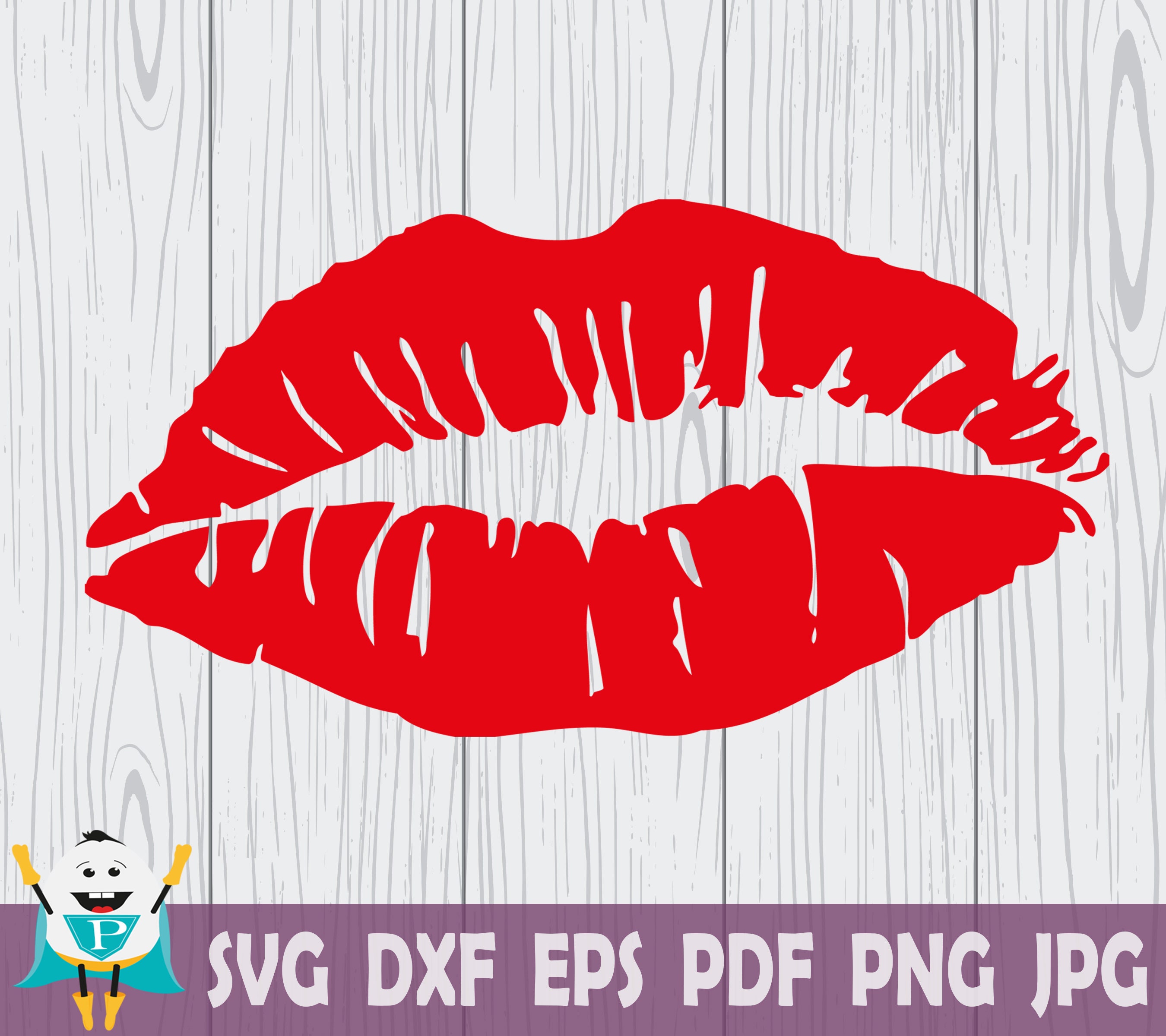 Labios Rojos SVG, MEJOR CALIDAD , Archivo de Corte , Cricut , Silueta ...