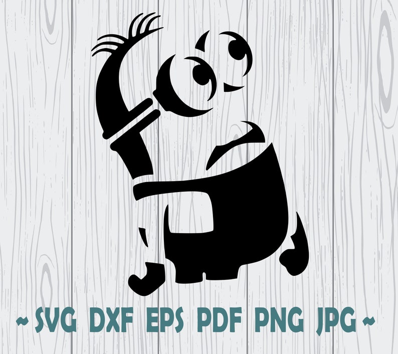 Minion SVG , Minion Silhouette , Cricut, Commercial Use Digital Designs ...