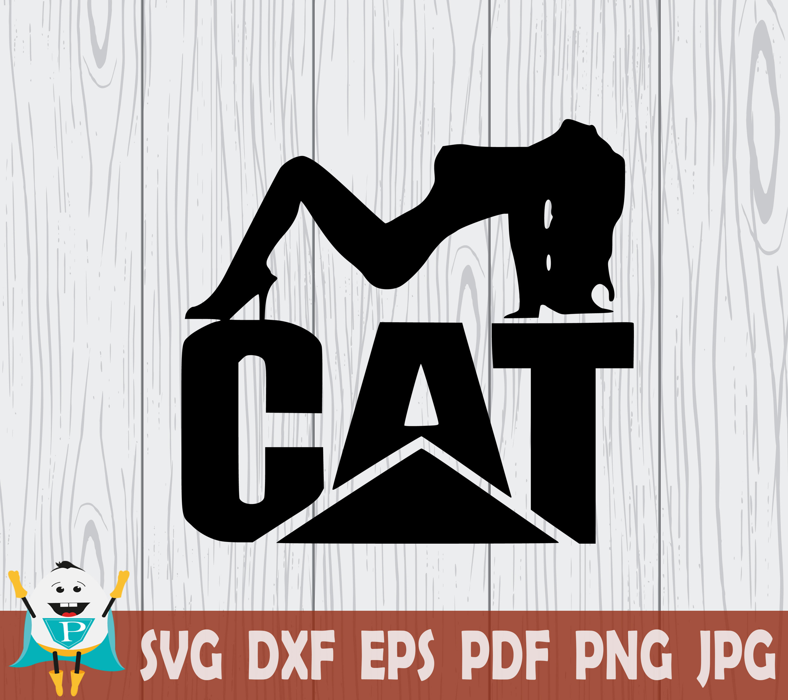 Caterpillar SVG Lady Cat Cut File Printable Vector Cricut | Etsy