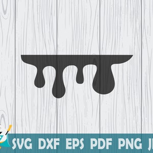 Dripping Borders SVG, Printable Vector ,cricut , Silhouette , Instant ...