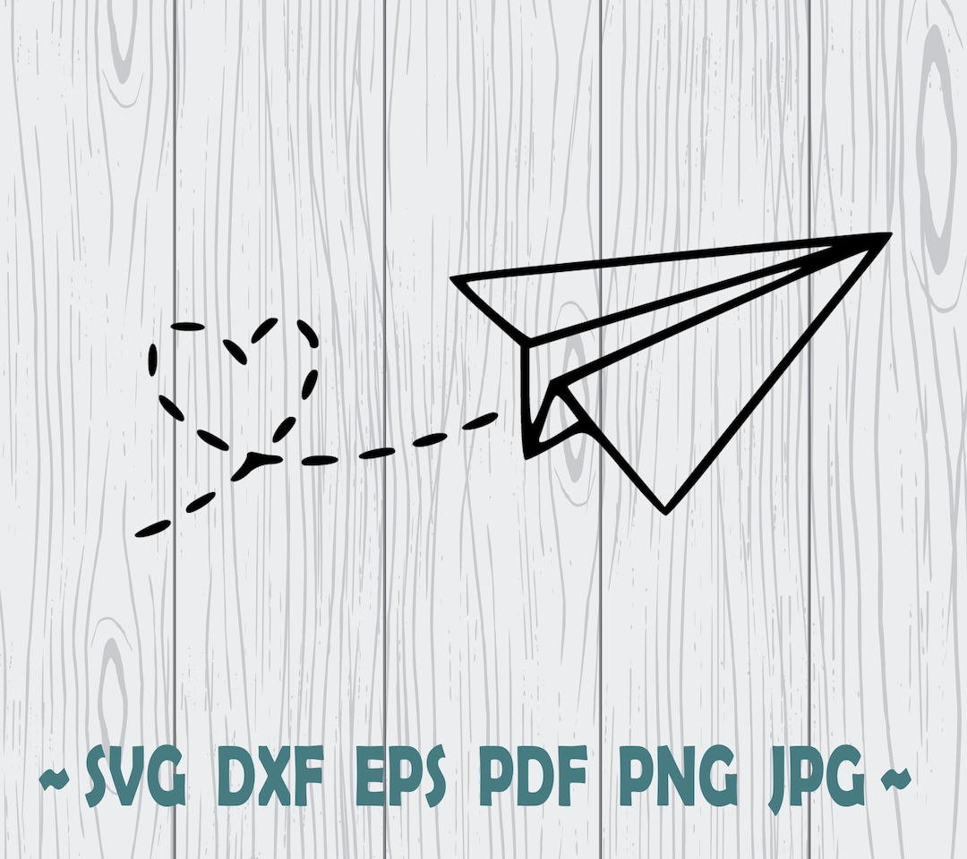 Airplane Heart SVG , Paper Airplane , Cartoon Airplane , Cricut ...