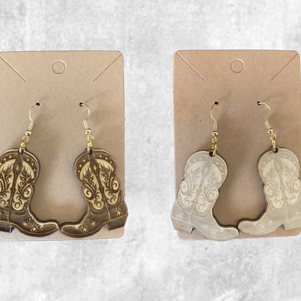 Boot Earrings - Etsy