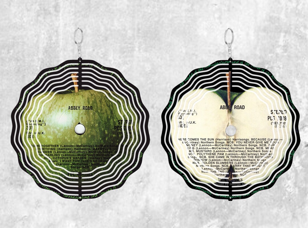 Beatles Abbey Road Album Art Wind Spinner 10 Inch Diameter - Etsy