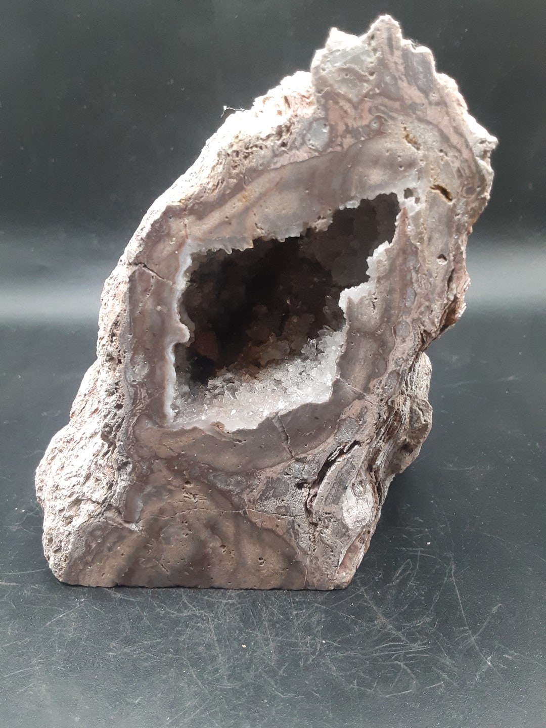 Large 2 Chamber Utah Dugway Geode - Etsy