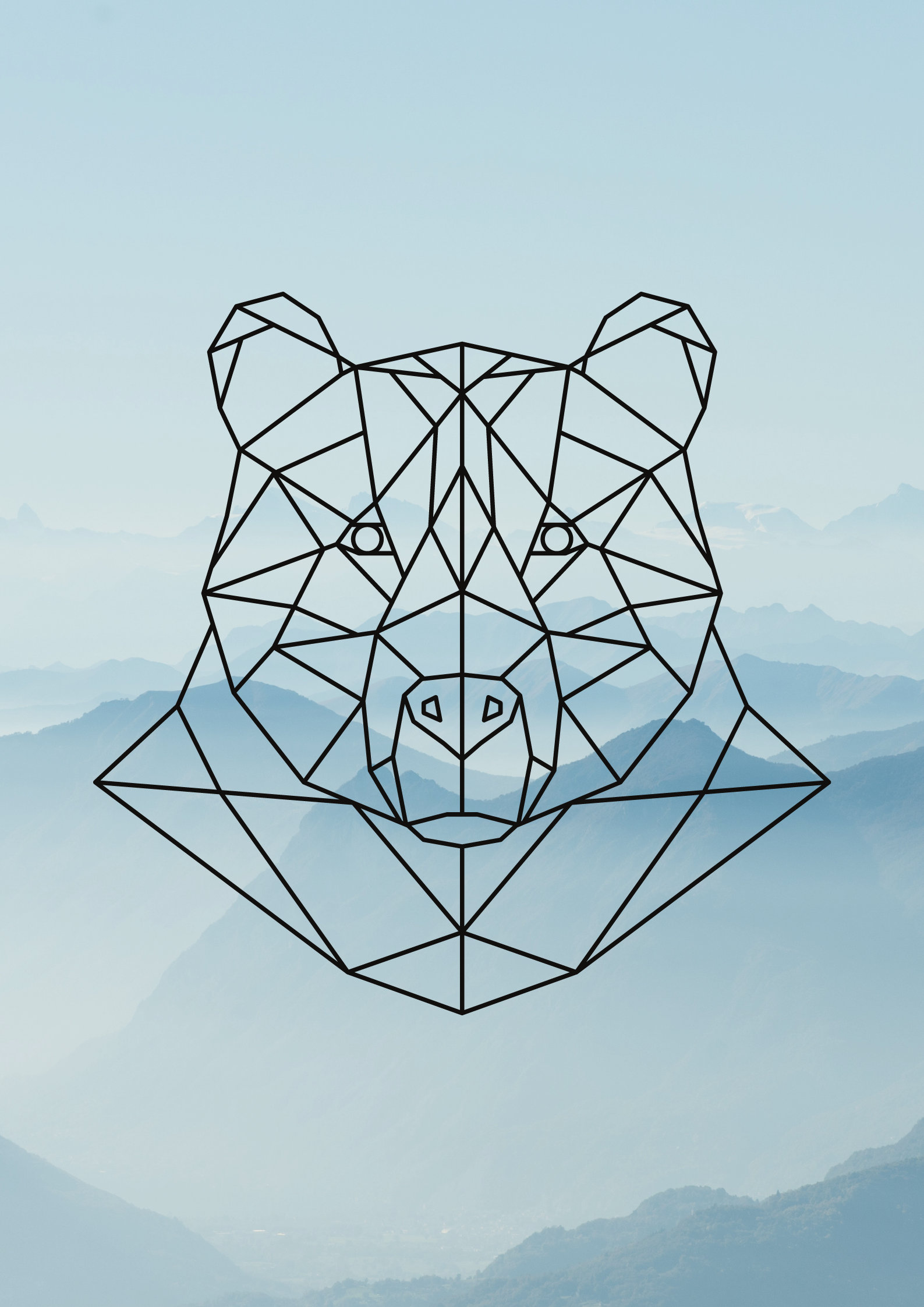 Polygon Animals Digital Download Poster Gift Printable Wall Art ...