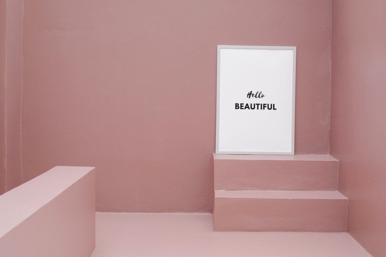 Hello Beautiful | Digital Download | Digital Print | Inspirational ...