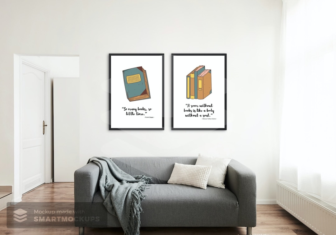 Books Lover | Digital Download | Poster Gift | Printable Wall Art ...