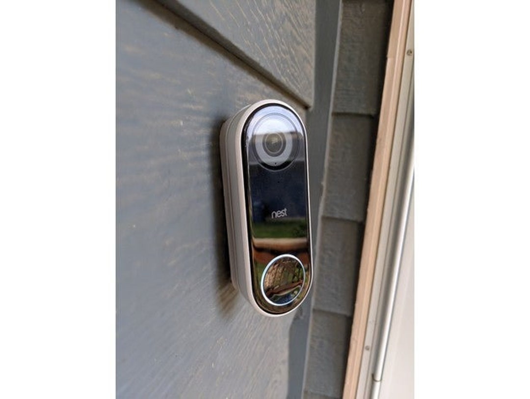 Nest Hello Doorbell Angle Wedge Adapter Mount Kit 30 or 45 Degree Black ...