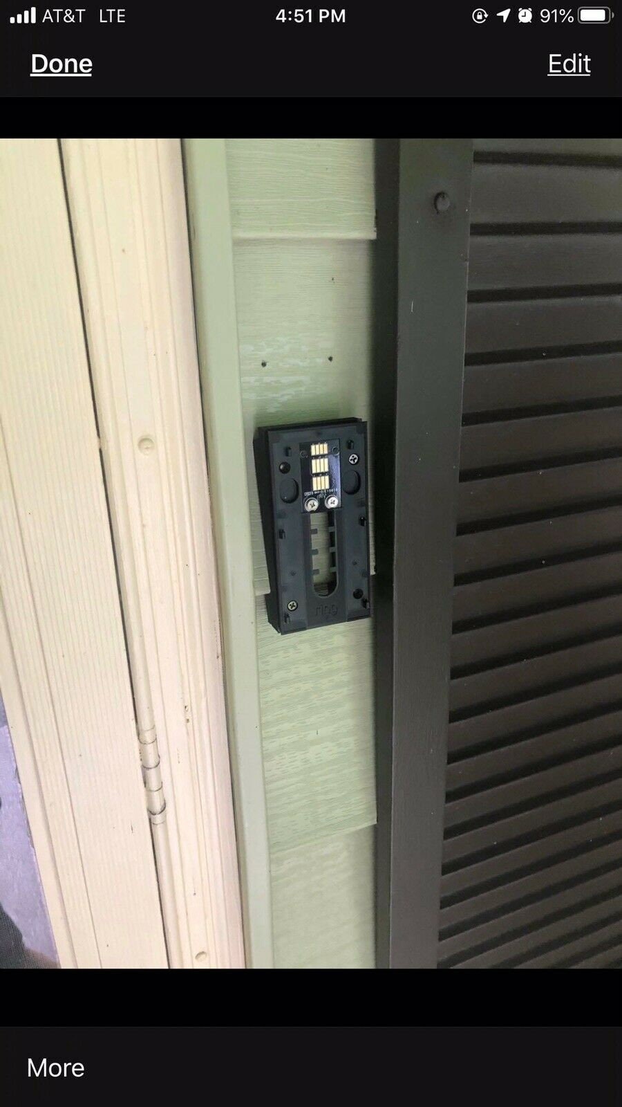 Vinyl Siding Mount Angle Adjustment Wedge for Original Ring, Ring 2 ...