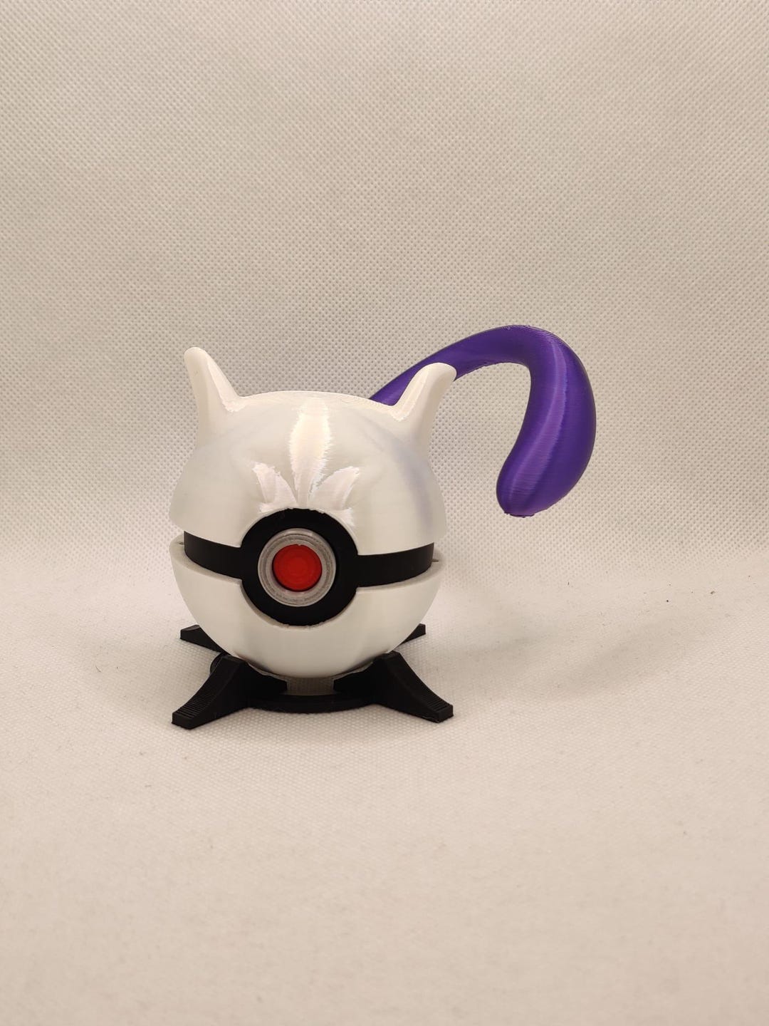 3D Printed Mewtwo Pokeball - Etsy