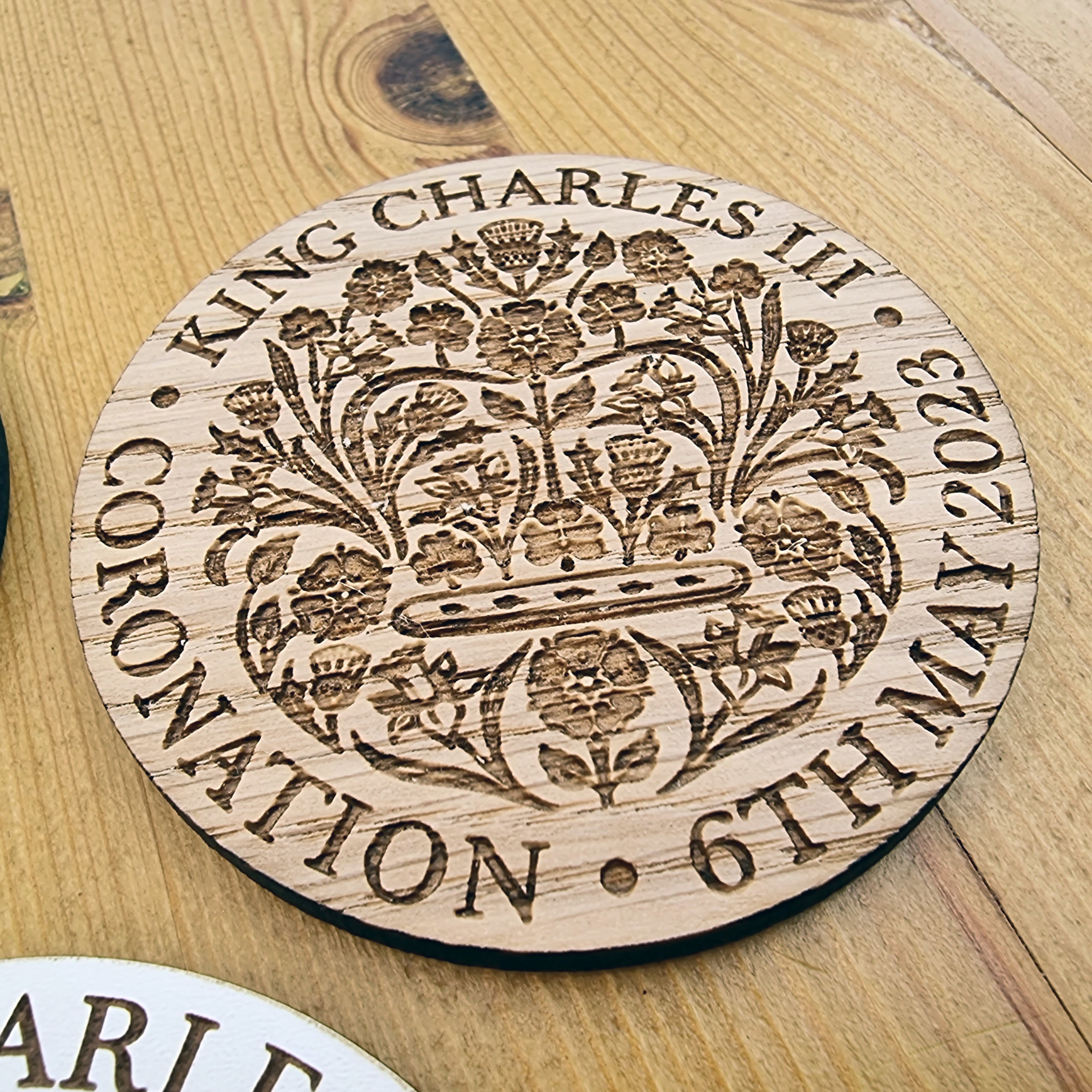 King Charles III FRIDGE Magnet Coronation Gift Made in UK Laser ...