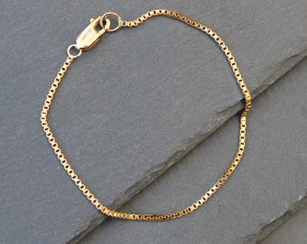 18k Gold Bracelet | Etsy