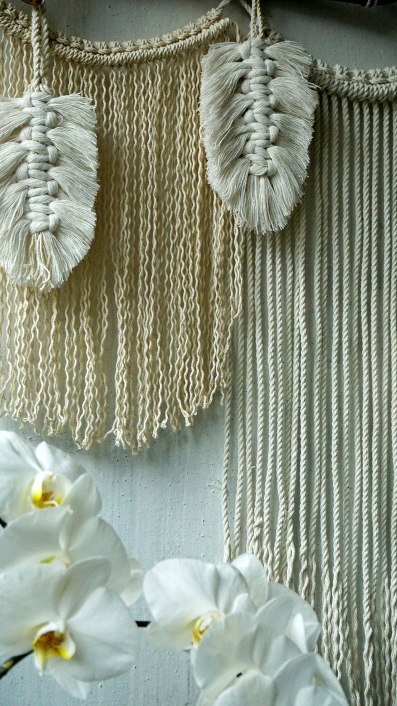 Macrame wall hanging Bohemian macrame decor Boho wall | Etsy