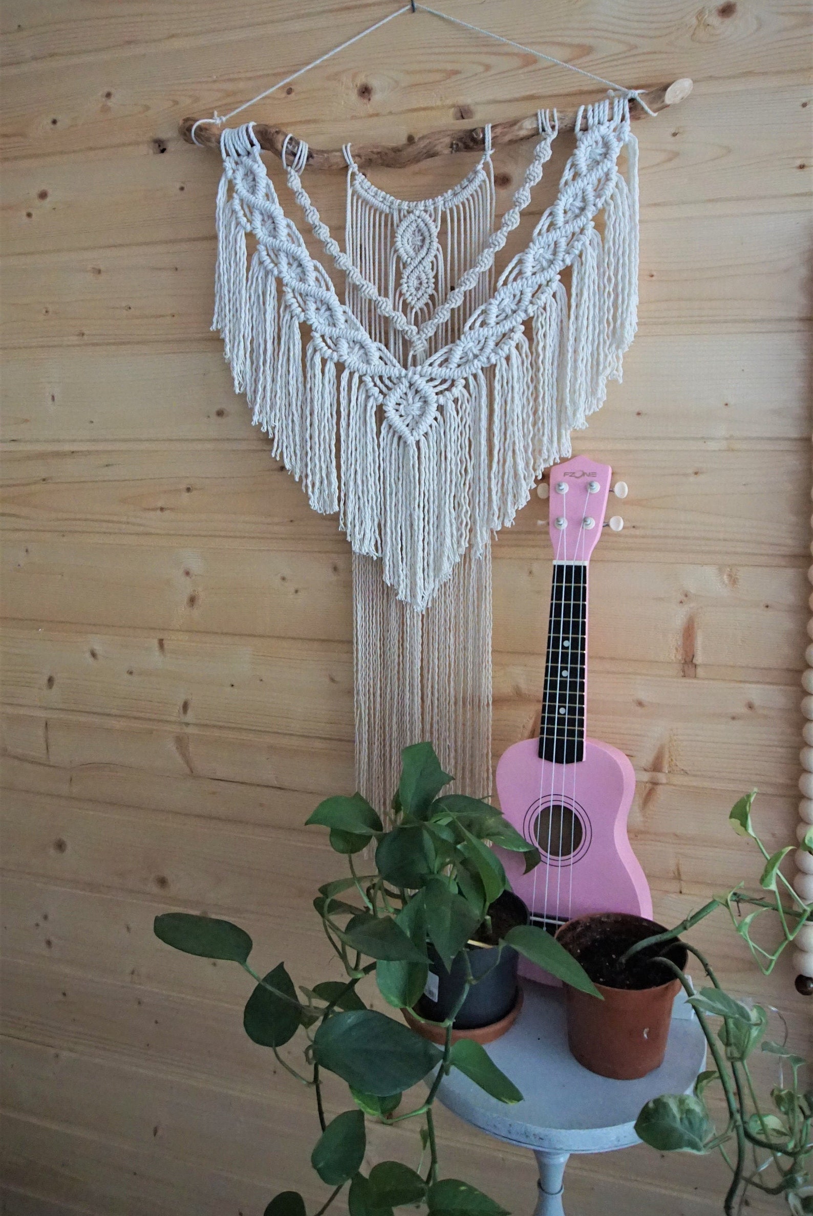 Macrame wall hanging Bohemian macrame decor Boho wall | Etsy