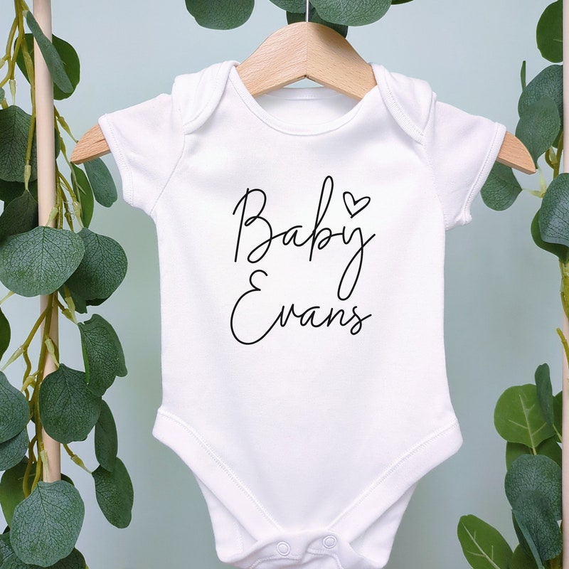 Personalised Baby Grow - Etsy UK
