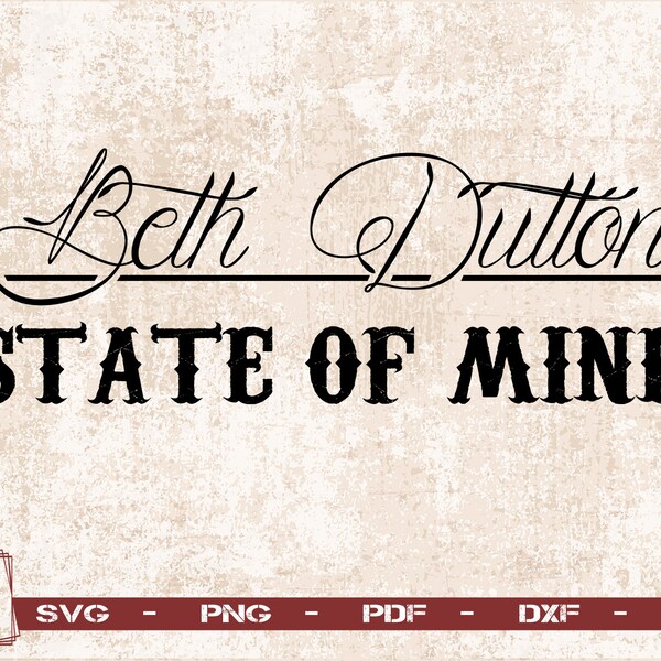 Beth Dutton Silhouette - Etsy Australia