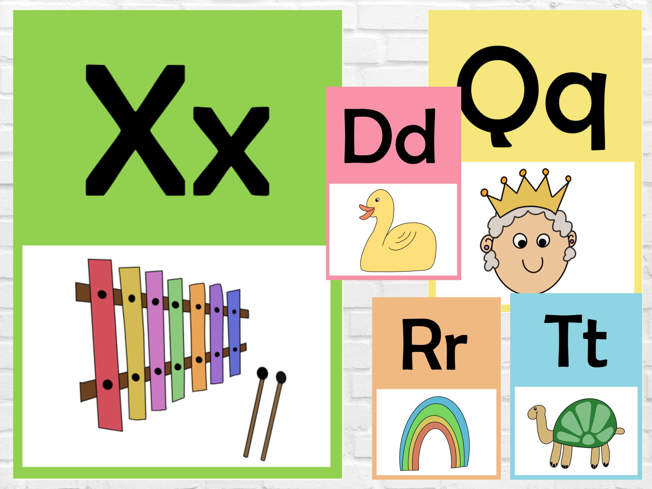 Alphabet Classroom Display Posters - Etsy