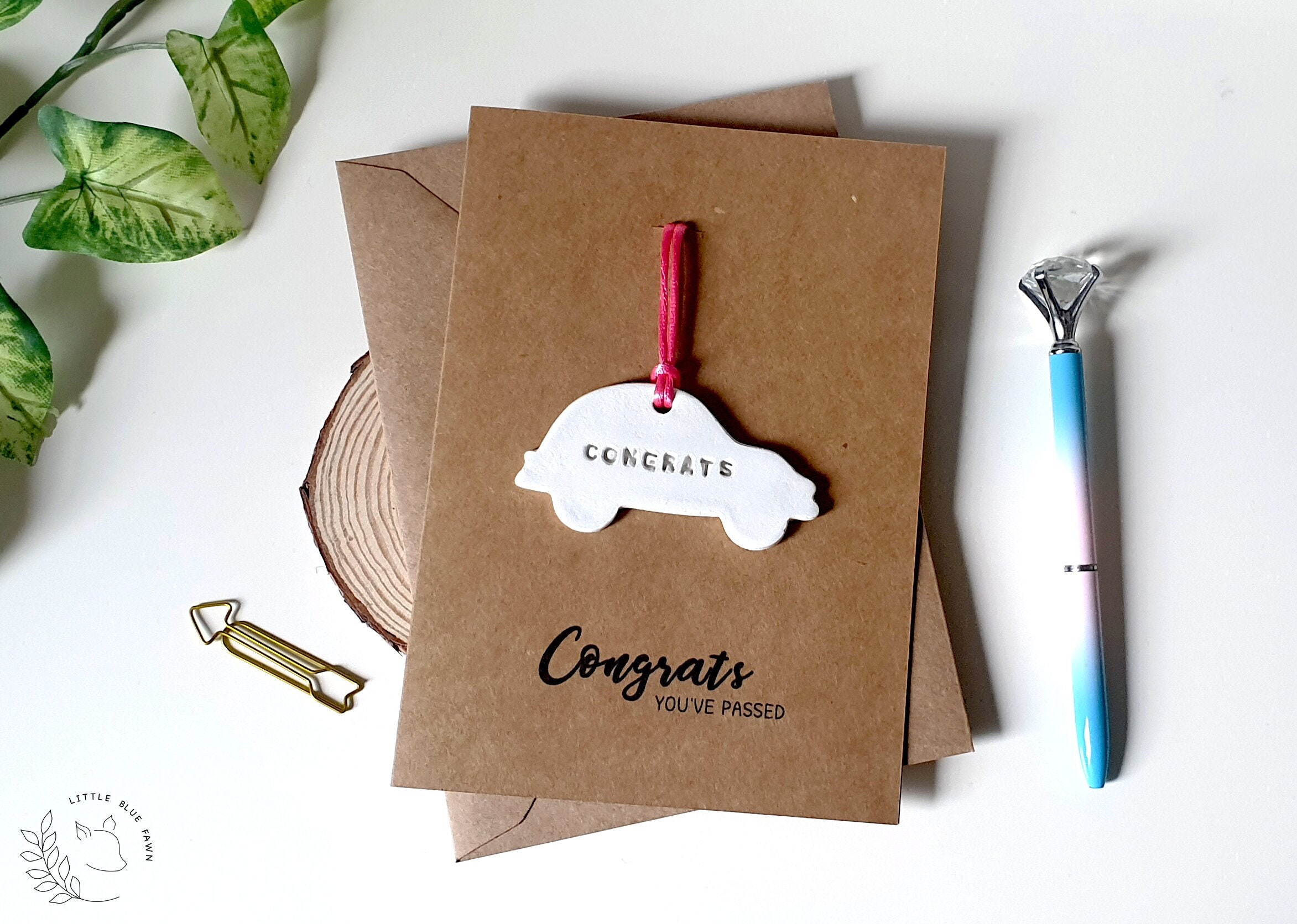 New Driver Card, Driving Test Pass Card, New Driver Ornament, New Car ...