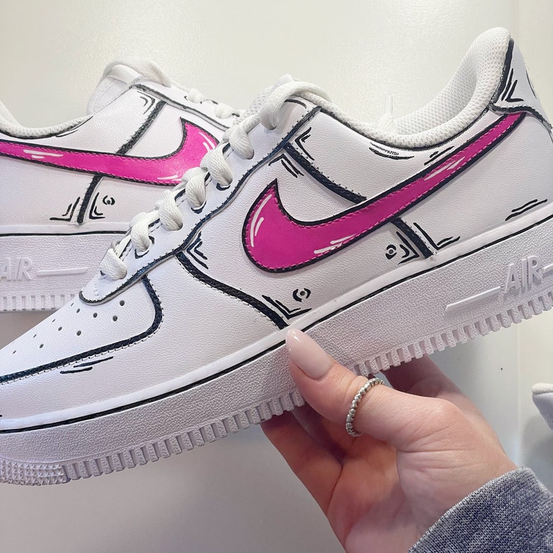 Cartoon Custom Sneakers - Etsy
