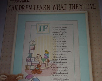 Children Learn What They Live | Etsy