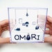 Omori White Space Cube DIY Diorama Cube Papercraft Shadowbox - Etsy