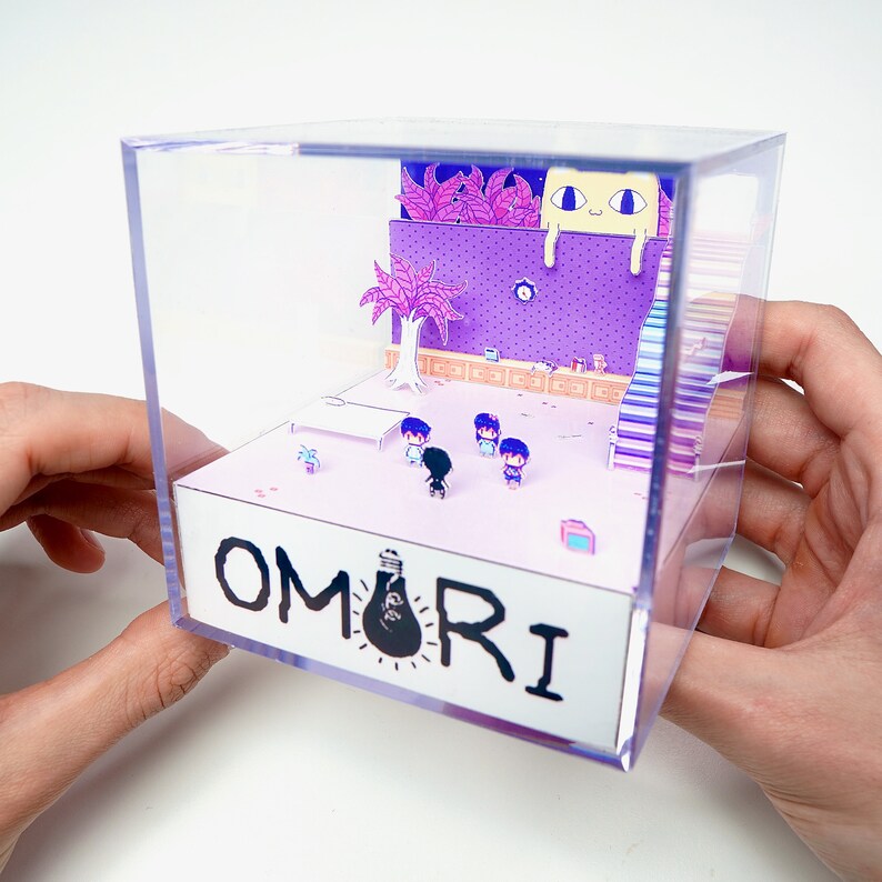 Omori Neighbors Room Diorama Cube DIY Papercraft Shadowbox - Etsy Canada