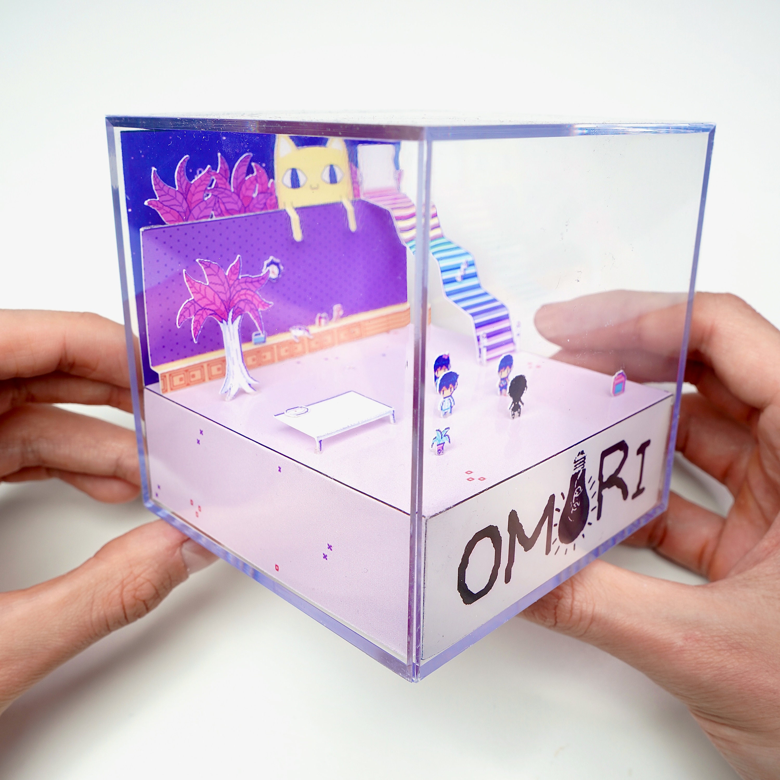 Omori Neighbors Room Diorama Cube DIY Papercraft Shadowbox - Etsy Canada