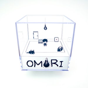 Omori White Space Cube - DIY Diorama Cube Papercraft Shadowbox - Omori ...