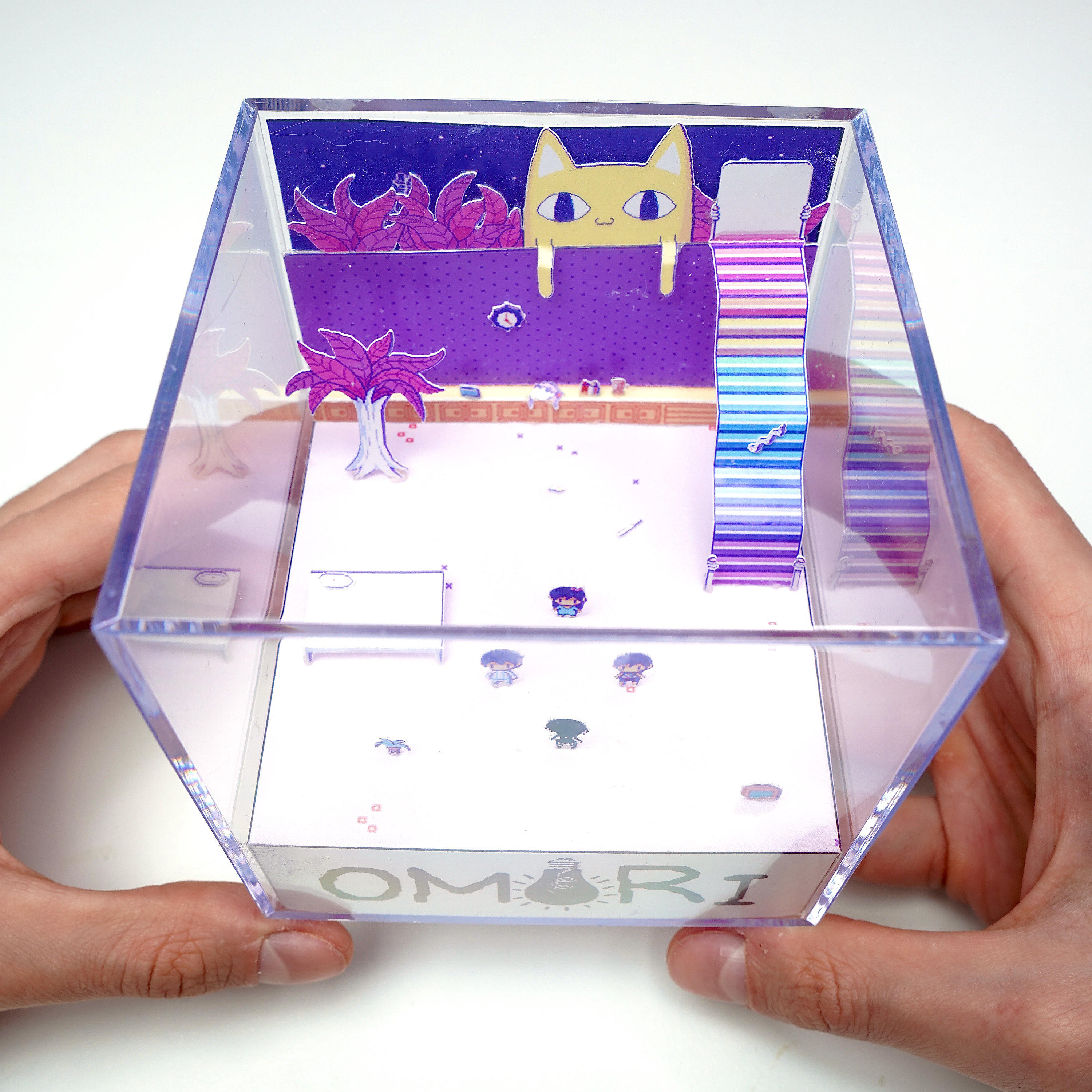 Omori Neighbors Room Diorama Cube DIY Papercraft Shadowbox - Etsy Canada