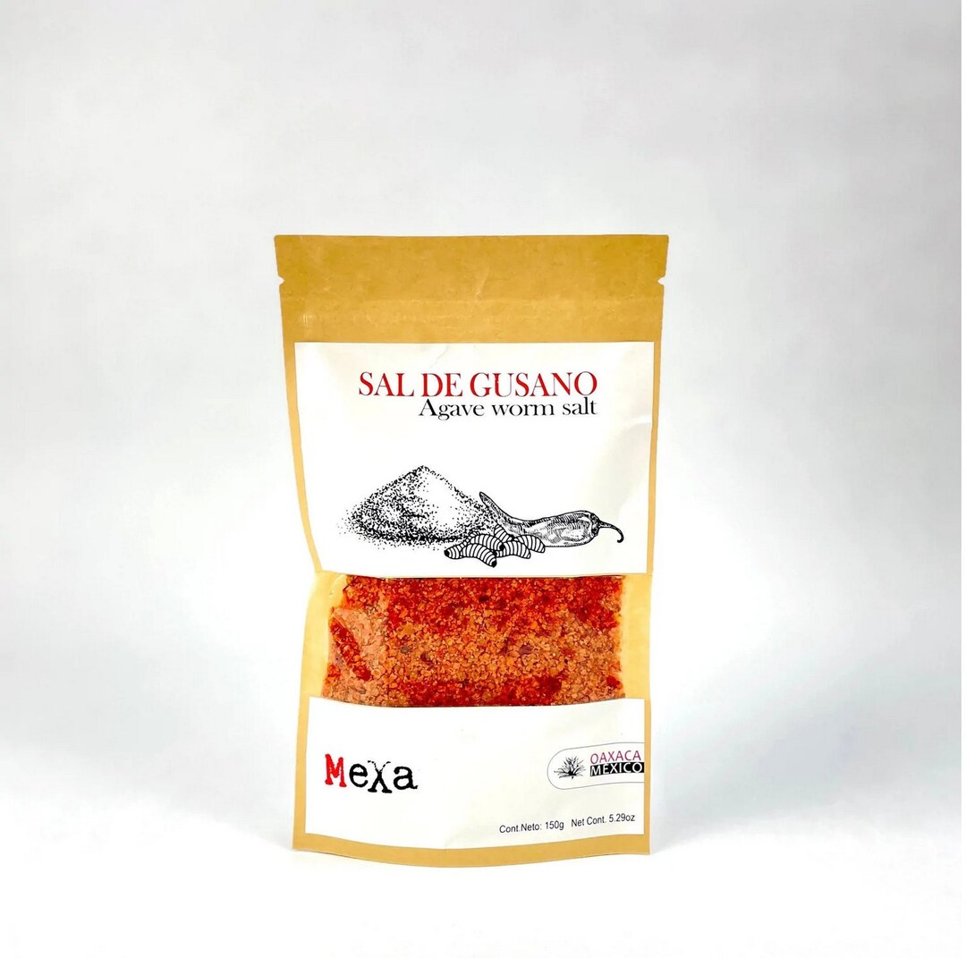 Sal De Gusano 150g (agave Worm Salt, 100% Chinicuil ) - Etsy
