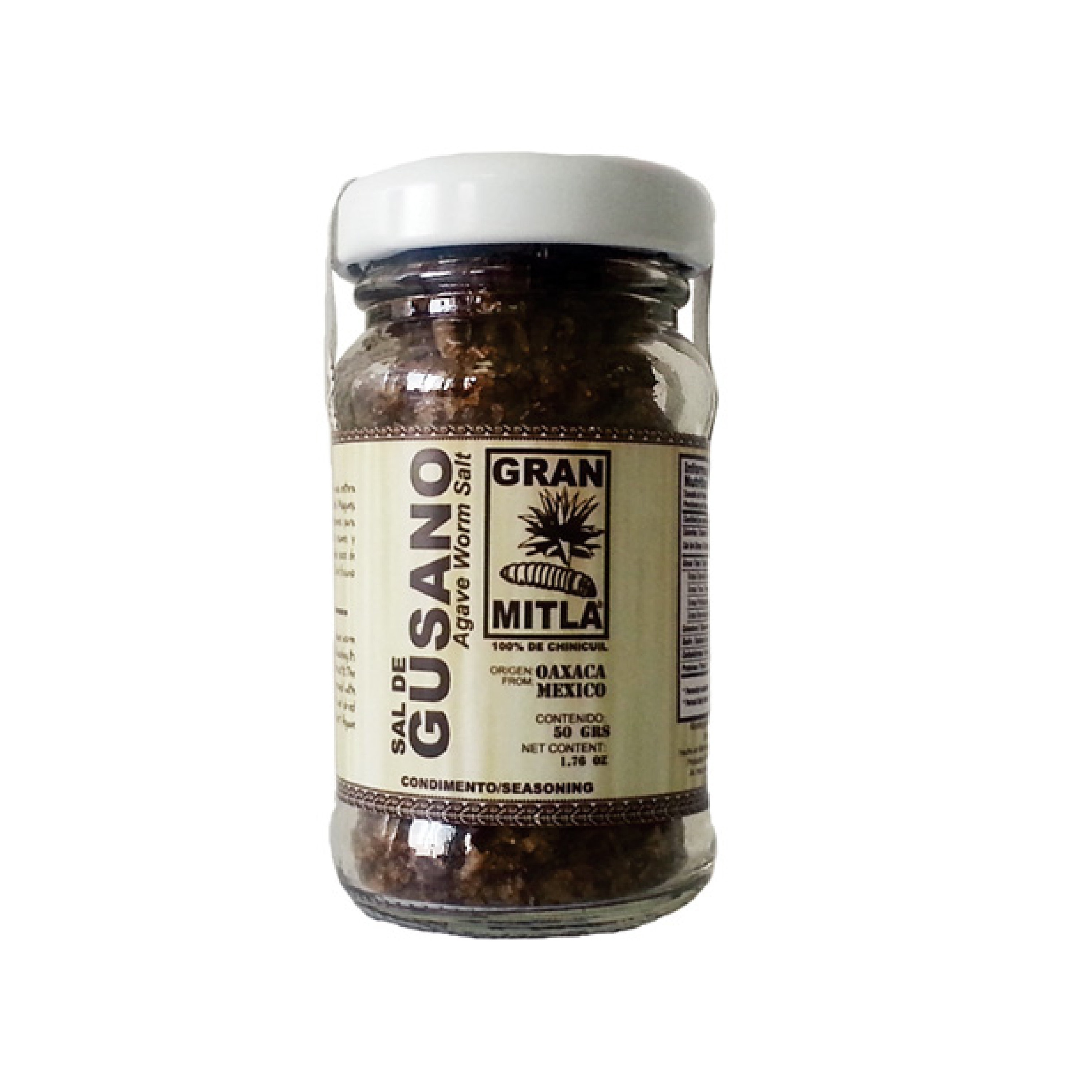 Sal De Gusano (agave Worm Salt, 100% Chinicuil) 50 Gram Jar - Etsy