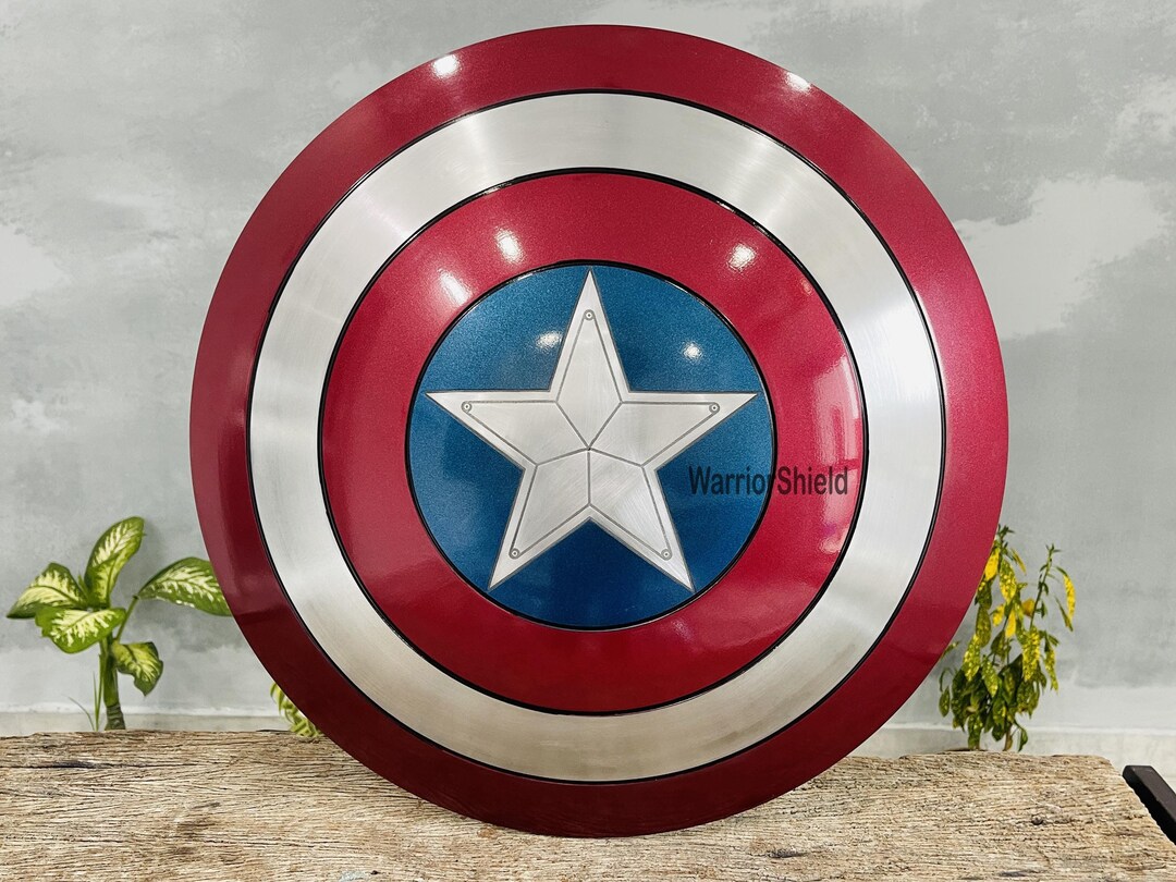 Captain America Shield - Aluminium Prop Replica - 1:1 Scale - Steve ...
