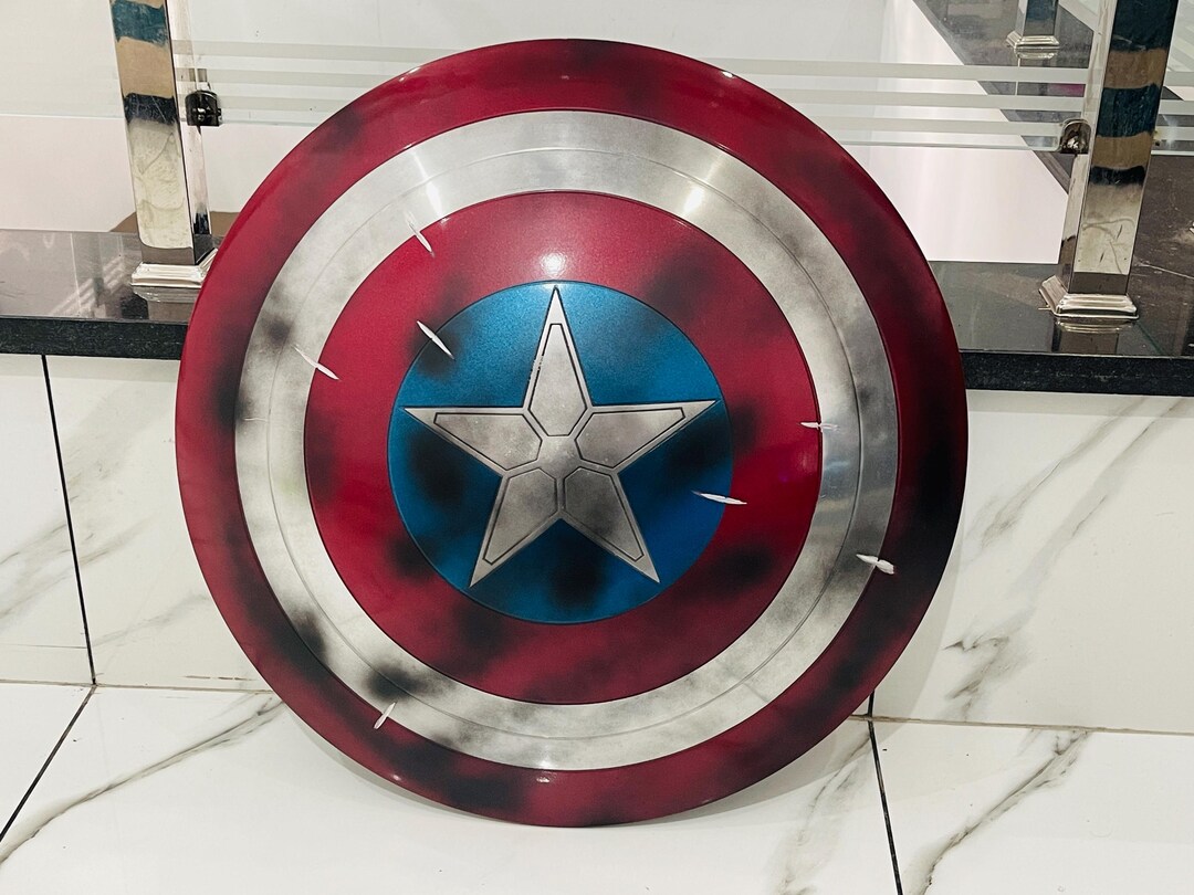 Captain America Shield Battle Damage the Falcon and the Winter Soldier ...