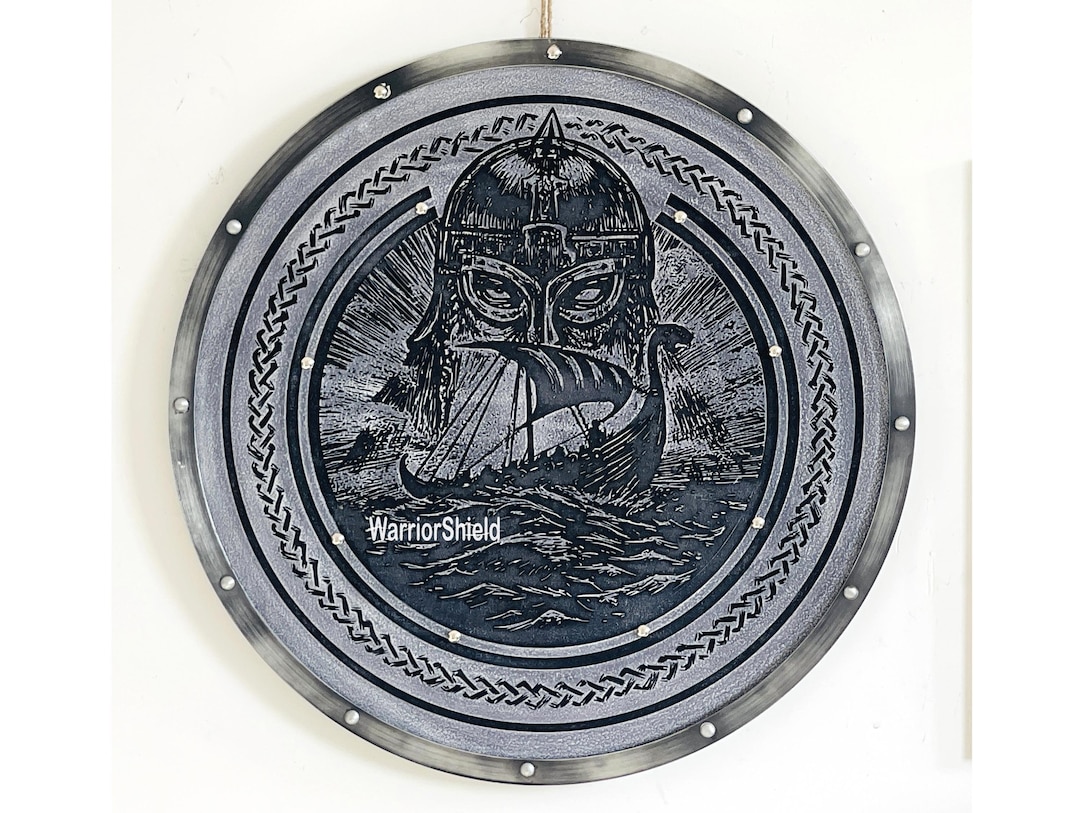Viking Valhalla Shield Battle Ready Shield for Cosplay and Home Decor ...