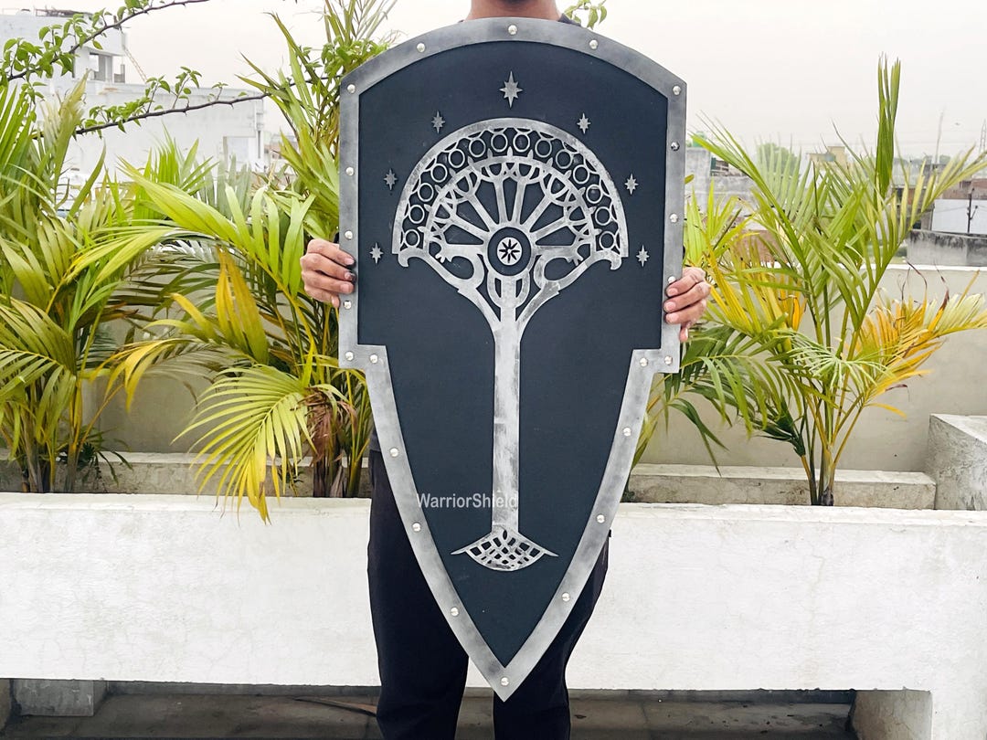 Wooden Shield: Lord of the Rings Gondor Style, Viking Decor - Etsy