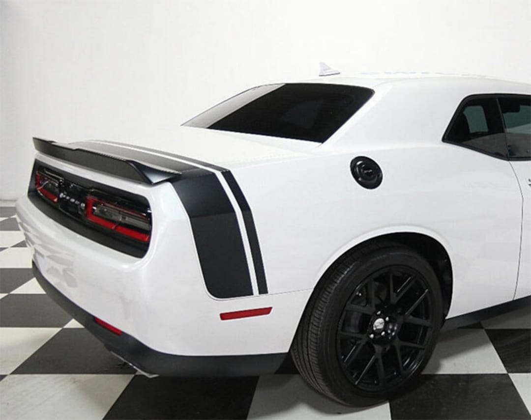 Trunk Stripes Fits Dodge Challenger Sxt Rt Gt Srt Scatpack - Etsy