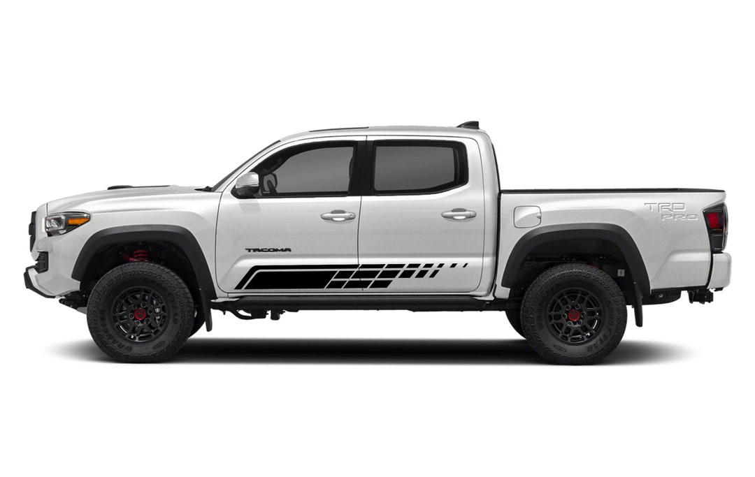 Modern Gradient Stripes Rocker Panel Stripes Vinyl Decals off Road 4x4 ...