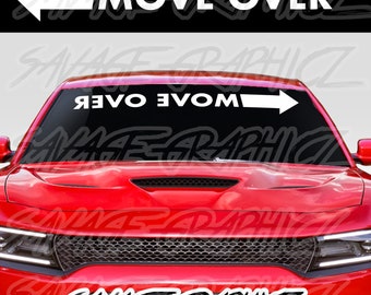 Spoiler Dual Hash Stripes Spoiler Decal Fits Dodge Challenger Sxt Rt Gt ...