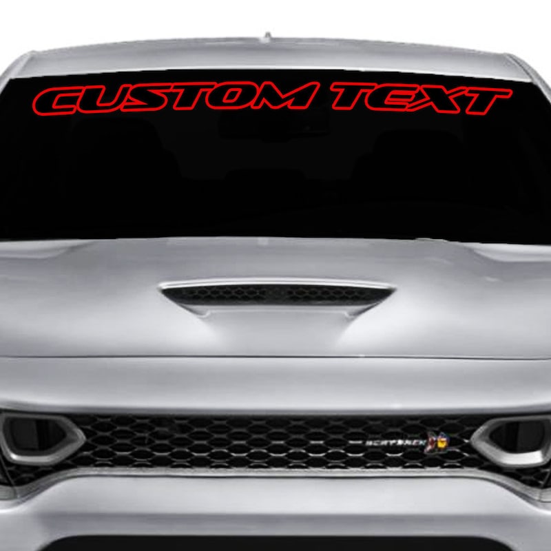 Dodge Windshield Decals - Etsy