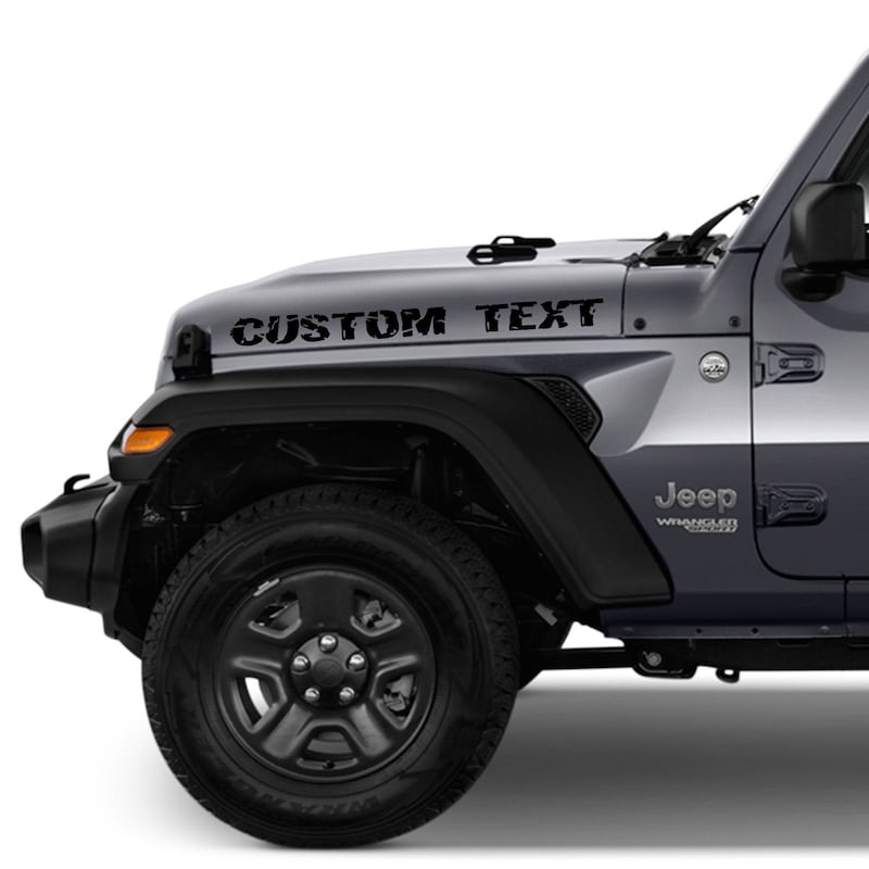 Jeep Hood Decal - Etsy