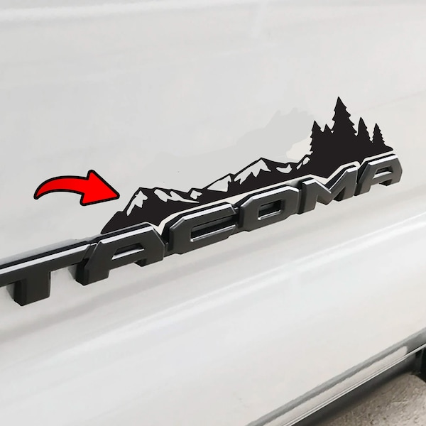 Tacoma Trees Decal - Etsy