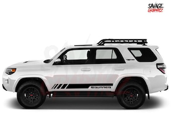 Mountain Outdoors Side Stripes Vinyl Decal Stripes Fits Toyota 4runner ...