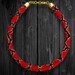 PDF Red Gold Python Necklace Pattern Bead Crochet Rope - Etsy